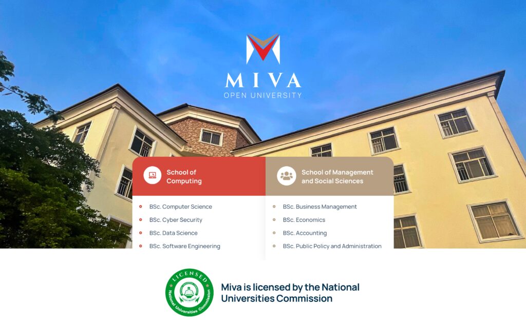 MIVA Open University Granted Licence by the National Universities ...