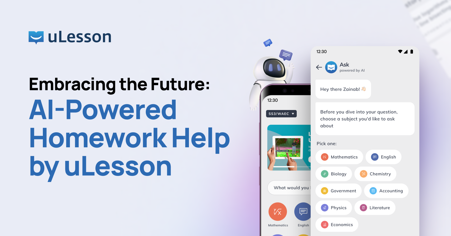 Embracing the Future: AI-Powered Homework Help by uLesson - uLesson